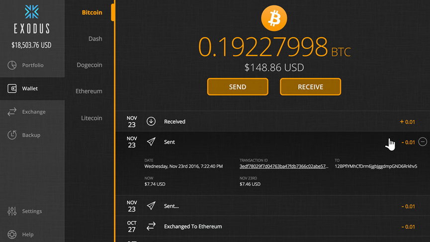 Crypto wallet and exchange Exodus releases update with improved network ... Crypto wallet and exchange Exodus releases update with improved network ...